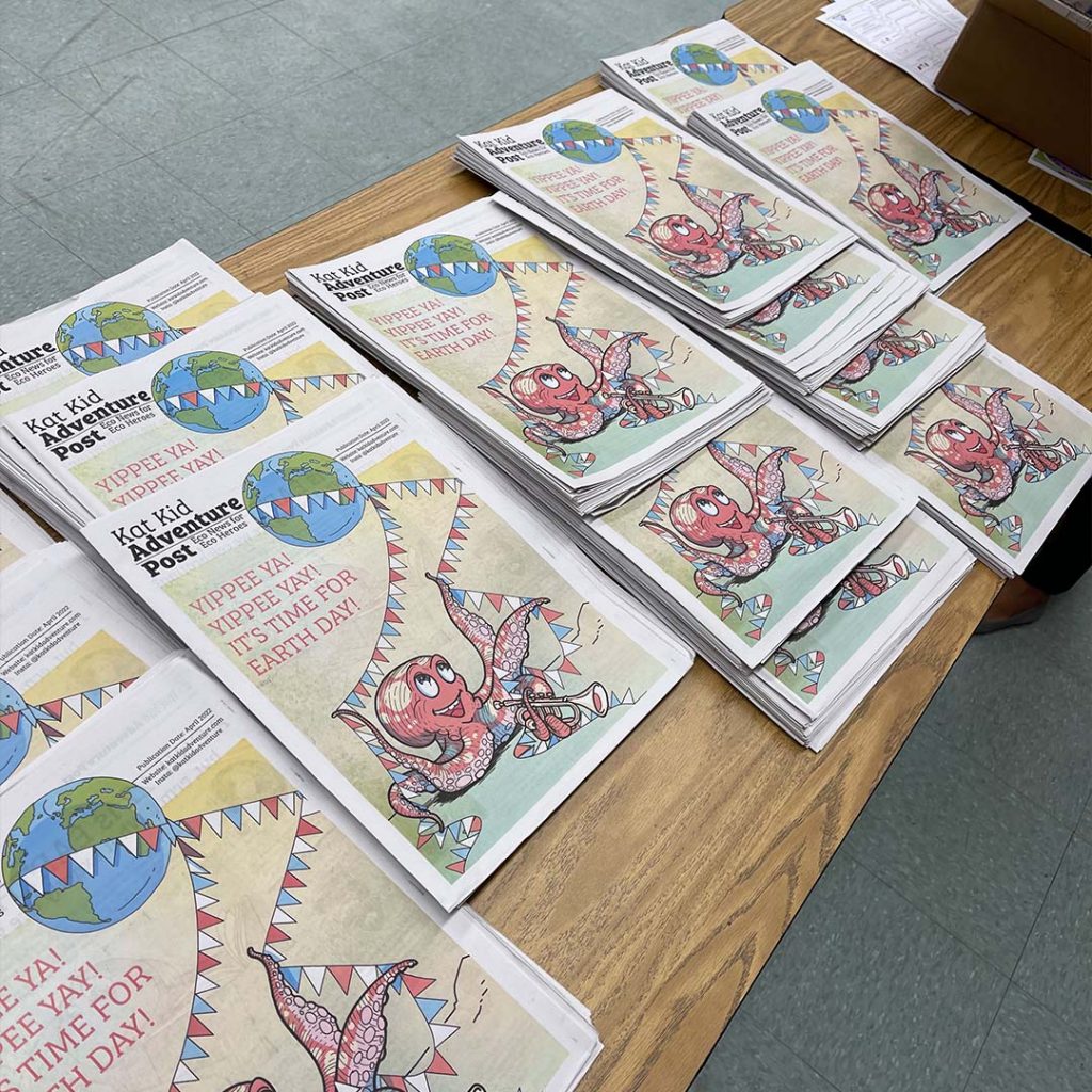 EARTH DAY 2022 MAGAZINE - KAT KID ADVENTURE